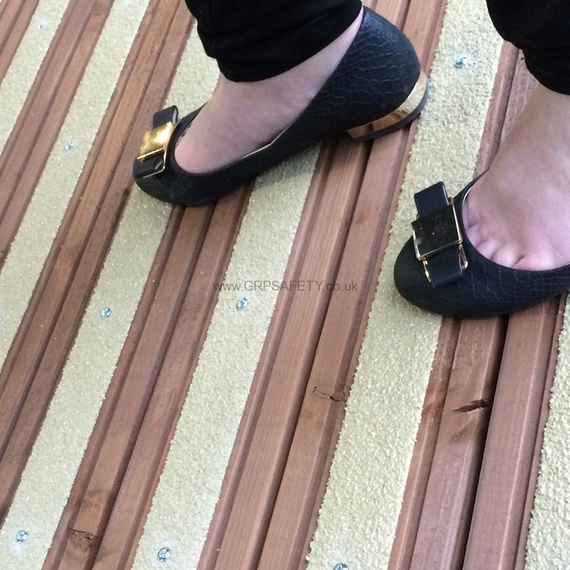 Anti Slip GRP Decking Strips for Non Slip Decking | GRP Safety