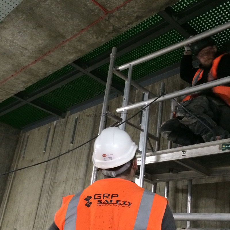 GRP Service Riser Grating used for Riser Shafts | GRP Safety