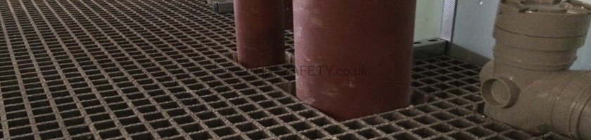 GRP Service Riser Grating used for Riser Shafts | GRP Safety