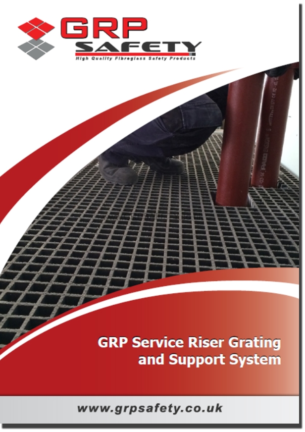 GRP Service Riser Grating used for Riser Shafts | GRP Safety