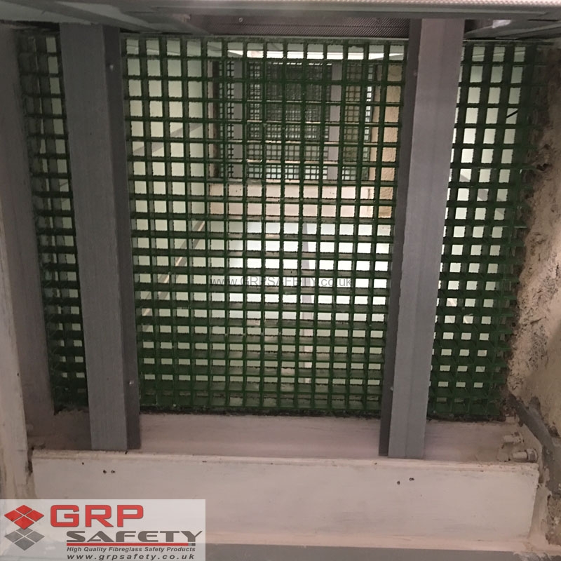 GRP Service Riser Grating used for Riser Shafts | GRP Safety