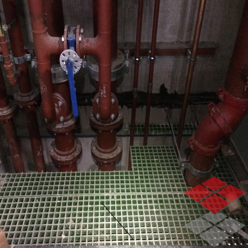 GRP Service Riser Grating used for Riser Shafts | GRP Safety