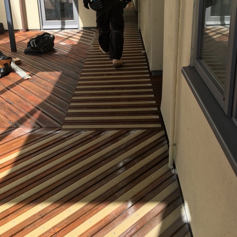 Anti Slip GRP Decking Strips for Non Slip Decking | GRP Safety