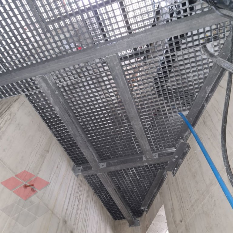 GRP Service Riser Grating used for Riser Shafts | GRP Safety